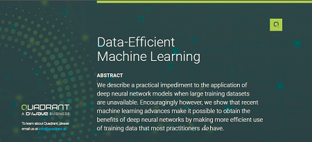 Data-Efficient Machine Learning - insideAI News